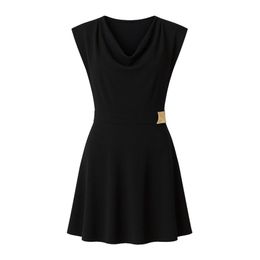 WOMAN VISION Kleid Damen Größe 44 schwarz Winterkleid