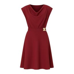 WOMAN VISION Kleid Damen Größe 42 bordeaux Winterkleid