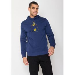 Greenbomb Hoodie Animal Donkey Ski in Marineblau | Gr.: S