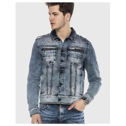 Cipo & Baxx Cipo & Baxx Jeans Jacke JEANS JACKET in BLUE | Gr.: XL