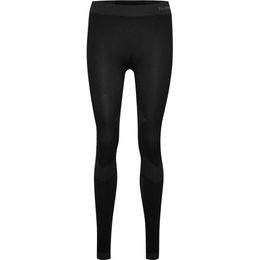 Leggings "Hummel First Seamless Tights" in Schwarz | Gr.: M/L