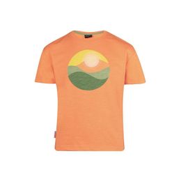 Trollkids Shirt "Halsafjord" in Orange | Gr.: 98