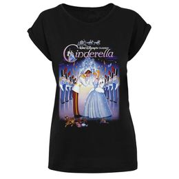 F4NT4STIC T-Shirt Disney Cinderella Aschenputtel Collage Poster in schwarz | Gr.: M