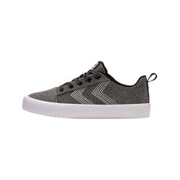 Hummel Elastische Schnürsenkel Sneaker Base Court Mädchen in BLACK | Gr.: 26