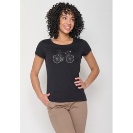 Greenbomb T-Shirt Bike Classic in Schwarz | Gr.: XL