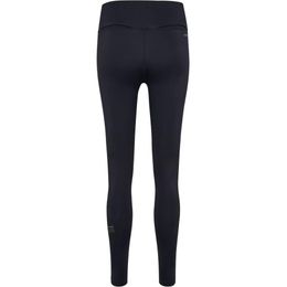 Hummel Leggings "Court Mid Waist Pocket Tights W" in Grün | Gr.: S