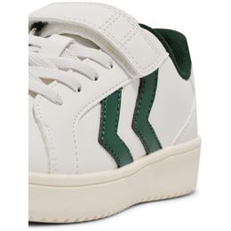 Hummel Kinder Sneaker "Derby Court Jr" in Grün | Gr.: 31