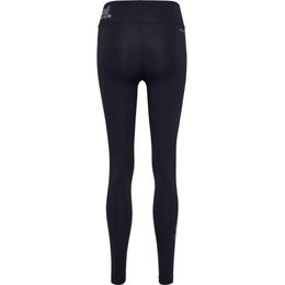 Hummel Leggings "Te Fundamental Mid Waist Tights" in Schwarz | Gr.: M