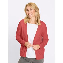 Sieh an! Cardigan in koralle | Gr.: 56