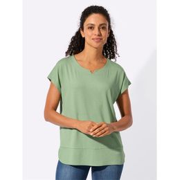 WITT WEIDEN Kurzarmshirt in eucalyptus | Gr.: 38