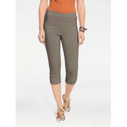 Heine Capri-Hose in oliv | Gr.: 42