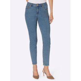 Heine Skinny Jeans in blue-bleached | Gr.: 42