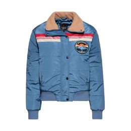Queen Kerosin Winterjacke Aspen Winter Park in blau | Gr.: M