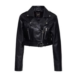Queen Kerosin Lederjacke in schwarz | Gr.: XXL