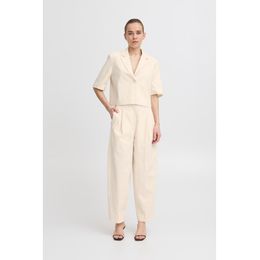 Ichi Casual Hose IHWALLIS Loose fit in Birch | Gr.: 40