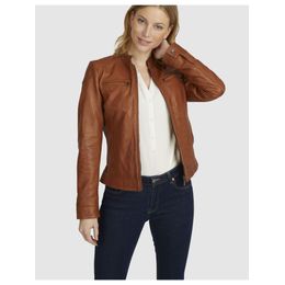 Bugatti Lederjacke in Hellbraun | Gr.: 46