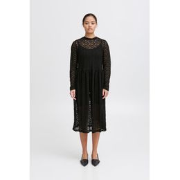 Ichi Kleid IXLACEY Loose fit in Black | Gr.: M