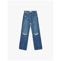 KOTON HOSEN in Mittel Indigo | Gr.: W25/L32
