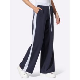 Heine Jogg Pants in marine-wei&szlig; | Gr.: 50