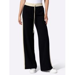 Heine Jogg Pants in schwarz-sand | Gr.: 50