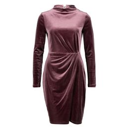 Zero Samtkleid mit Raffungen in Palazzo | Gr.: 42