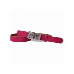 Fronhofer Lederg&uuml;rtel in Pink | Gr.: 90 cm