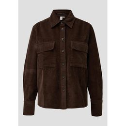 QS Bluse in 8947_dunkelbraun | Gr.: 40