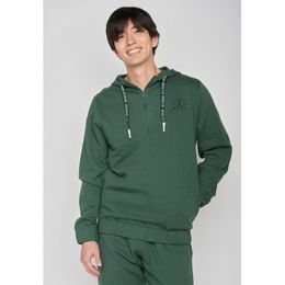 Greenbomb Hoodie Nature Mountain Sun in Flaschen Grün | Gr.: S