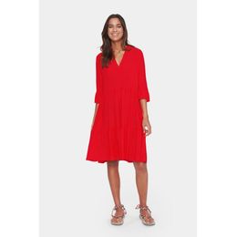 Saint Tropez Kleid EdaSZ Casual fit in Racing Red | Gr.: XXL