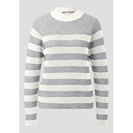 QS Strickpullover in 94G0_grau meliert | Gr.: XL