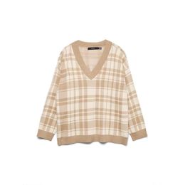 V&eacute;ro Moda Vero Moda Strickpullover in Silver Mink | Gr.: 52/54