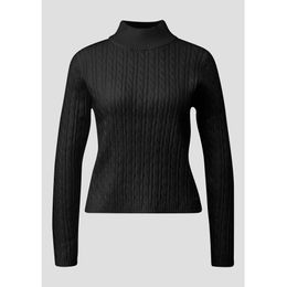 QS Strickpullover in 9999_schwarz | Gr.: S