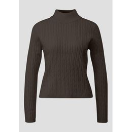QS Strickpullover in 8947_dunkelbraun | Gr.: M