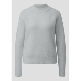 QS Strickpullover in 9400_grau meliert | Gr.: L