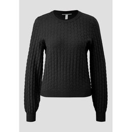 QS Strickpullover in 9999_schwarz | Gr.: L