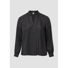 QS Bluse in 99W0_schwarz | Gr.: 48