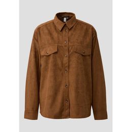 QS Bluse in 0009_cognac | Gr.: 40
