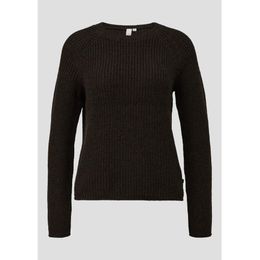 QS Strickpullover in 89W0_dunkelbraun | Gr.: XXL