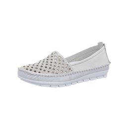 Gemini Sportlicher Slipper in weiss | Gr.: 37