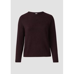 QS Strickpullover in 49W0_aubergine | Gr.: 50