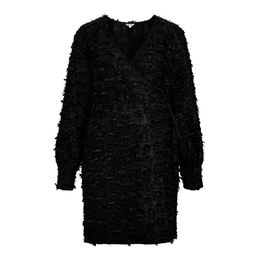 Object Kleid mit V-Ausschnitt in Black | Gr.: 34