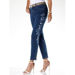 WITT WEIDEN 5-Pocket-Jeans in blue-stone-washed | Gr.: 20