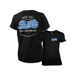 Pepsi Co Shirt "Pepsico Soda Pop Girly Tee" in Schwarz | Gr.: XXL