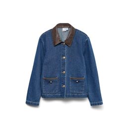 V&eacute;ro Moda Vero Moda Jeansjacke in Dark Blue Denim | Gr.: L