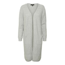 Véro Moda Vero Moda Strickjacke in Light Grey Melange | Gr.: S
