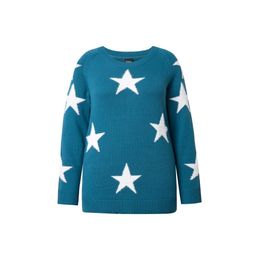 Ulla Popken Pullover in petrol | Gr.: 46-48