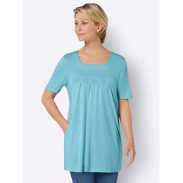 Sieh an! Longshirt in aquamarin | Gr.: 42