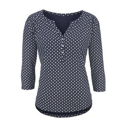 Lascana Blusenshirt in navy | Gr.: 36-38