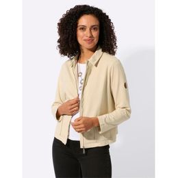 WITT WEIDEN Sweatjacke in sand | Gr.: 44