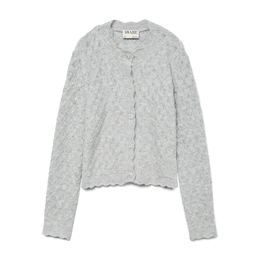 Véro Moda Vero Moda Strickjacke in Light Grey Melange | Gr.: XL